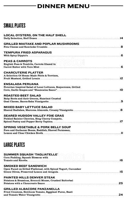 Quinn's Menu, Menu for Quinn's, Capitol Hill, Seattle - Urbanspoon/Zomato