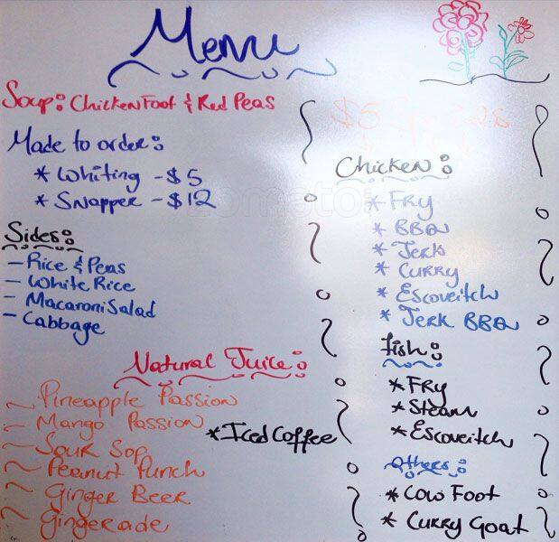 Menu at Fishnet restaurant, New York City, Linden Blvd