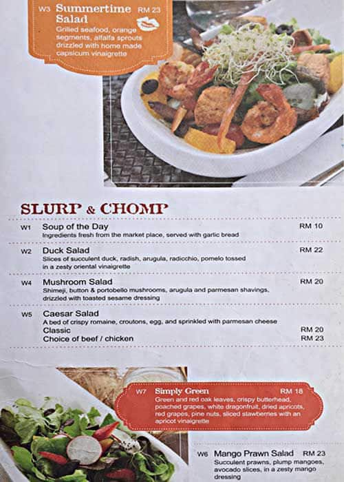 Souled Out Menu, Menu for Souled Out, Bangsar South, Kuala Lumpur ...