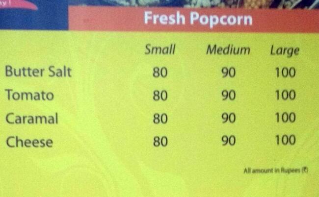 Menu at Simply Corn, Howrah, 32