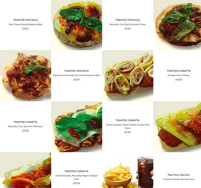 Menu at Luncheonette London restaurant, London, 47 Borough High St