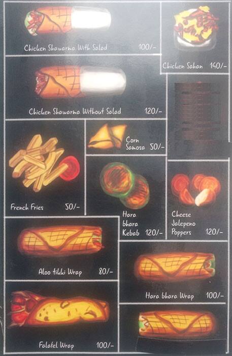 Menu at Chainese Corner Shawarma and Fast Food, Hyderabad, TIP MAX Bakery