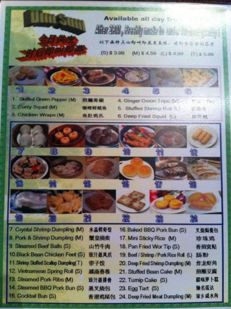 Menu at Good Buddy Restaurant, Sherwood Park