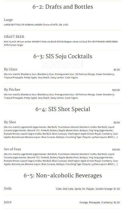 Menu at Chicken Prince restaurant, Edmonds