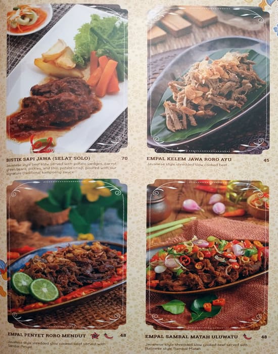Menu at Remboelan restaurant, South Tangerang, Bintaro Jaya Xchange ...