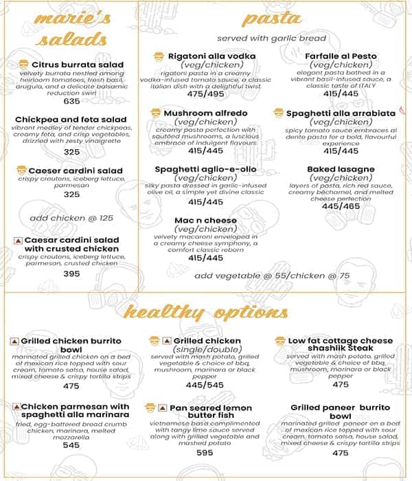 Menu of Breakin' Brew, Karkardooma, New Delhi