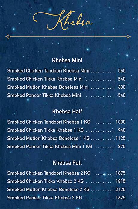 Menu at House Of Biryan- Biryani, Kepsa And More, Mumbai, Shop 16