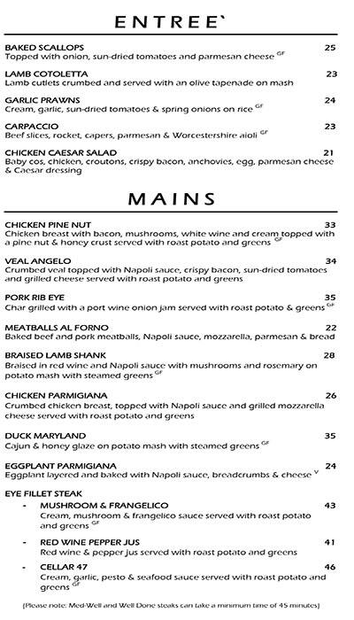 Cellar 47, Shepparton, Shepparton - Urbanspoon/Zomato