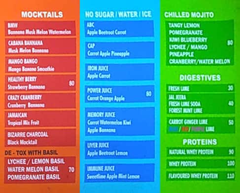 Menu of Lassi House, Pandian Nagar, Madurai