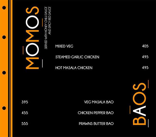 Menu at Andromeda Rooftop & Lounge Bar, Pune