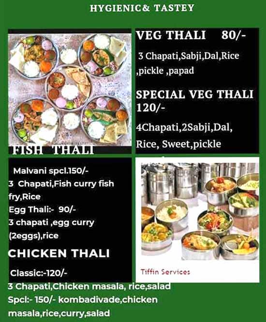 Menu of Nidhi's Kitchen, Malviya Nagar, Jaipur
