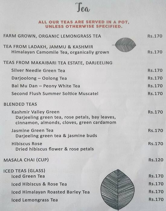 Menu at The Farm Restaurant, Chennai, V68G+MCV