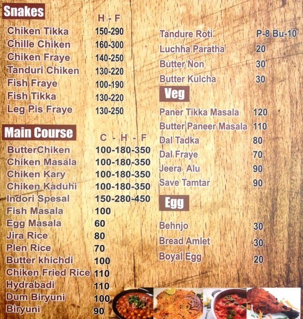 Menu at Tea Point, Indore, 589