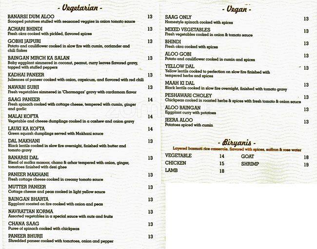 Supernova New York City Midtown Menu Prices