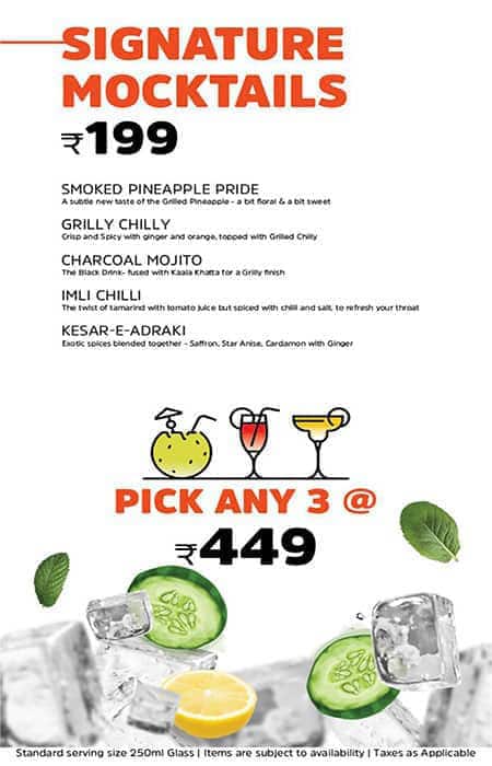 Menu at Barbeque Nation, Patna, Shiv Mandir