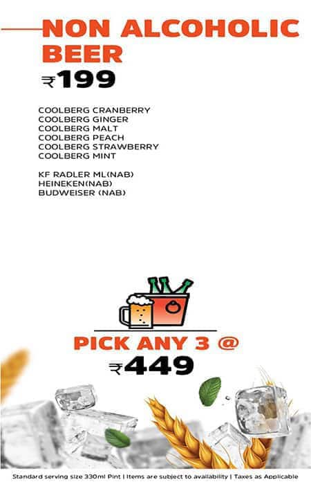 Menu at Barbeque Nation, Patna, Shiv Mandir