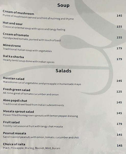 Menu of Flavours by Avins Beacon, Bhopalpura, Udaipur