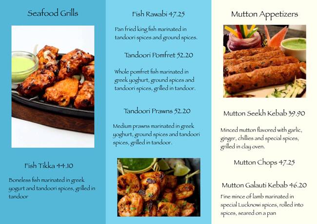 Menu at Culinaire Restaurant and Cafe, Dubai