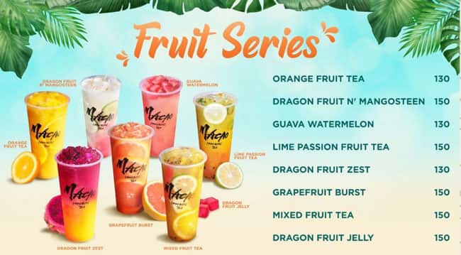 Menu at Macao Imperial Tea cafe, Taguig, Venezia Drive