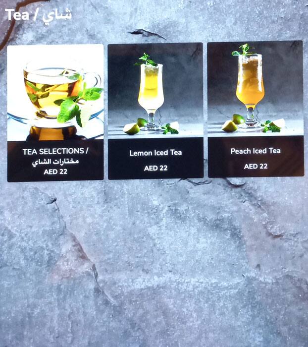 Menu at Arto Coffee cafe, Dubai, Shop 010 - Financial Center Rd