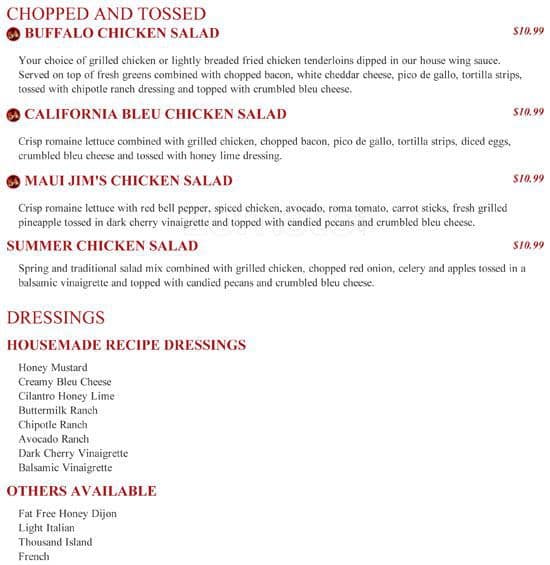 Menu at 54th Street Restaurant & Drafthouse- City Base, San Antonio, S ...