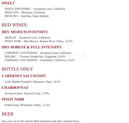 Menu at 54th Street Restaurant & Drafthouse, San Antonio, S New Braunsfels
