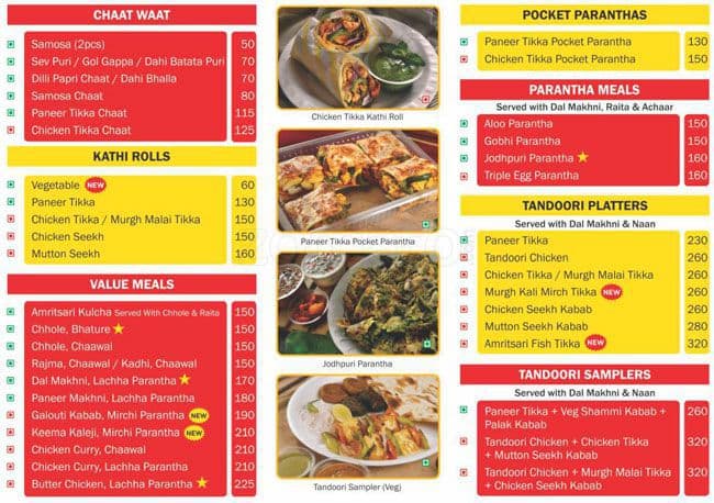 Tikka Town Express Menu, Menu for Tikka Town Express, Lavasa, Pune - Zomato