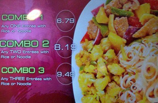 Menu at Shanghai 360 restaurant, Ottawa, St. Laurent Blvd