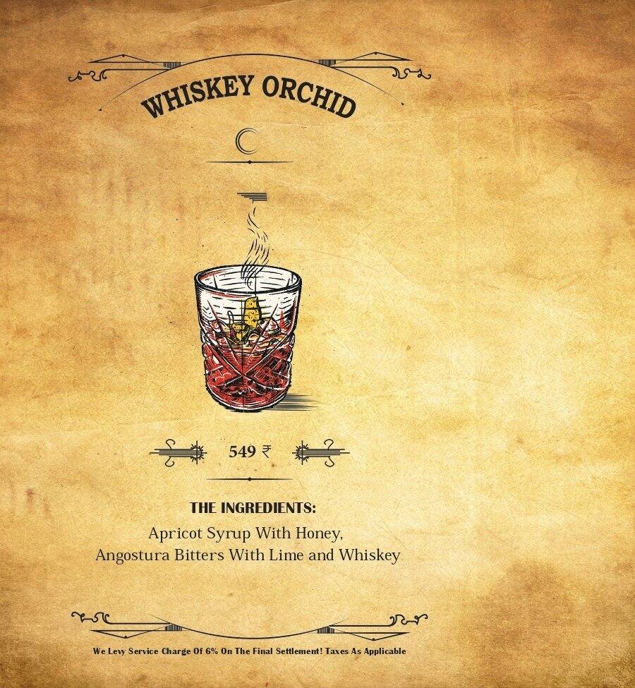 Menu at Yoi Toki, Indore