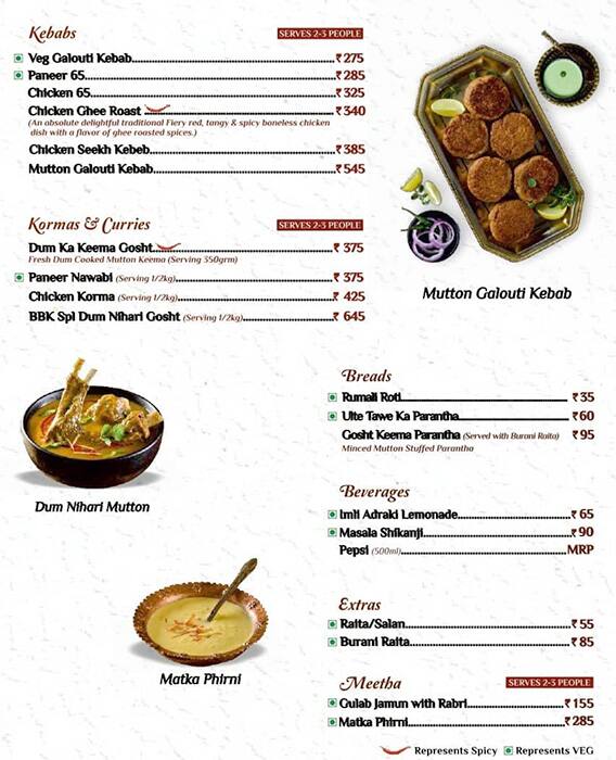 Menu at Biryani By Kilo, New Delhi, A 20