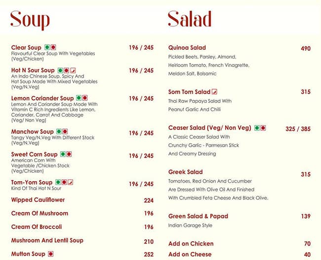 Menu at Sarpanch Bagh - A Modern Village Restaurant, Noida