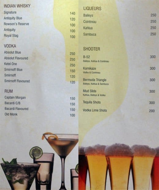 Menu at Grand View Restaurant, Pune, HQ4Q+V4Q