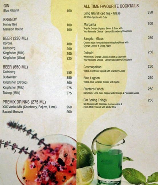 Menu at Grand View Restaurant, Pune, HQ4Q+V4Q