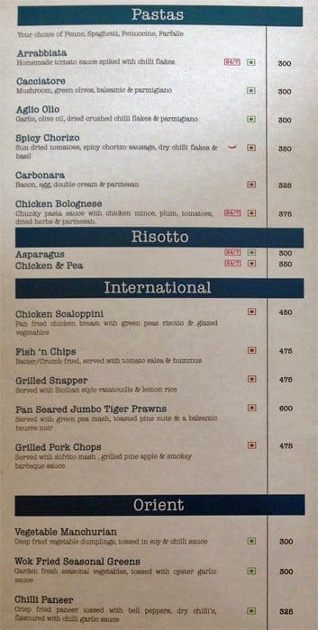 Menu at Grand View Restaurant, Pune, HQ4Q+V4Q