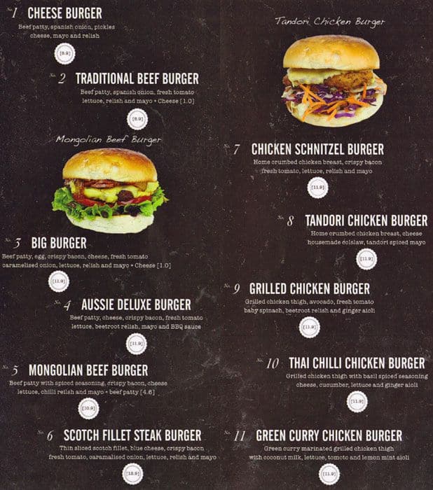 Menu at Feed Jetty Road cafe, Glenelg