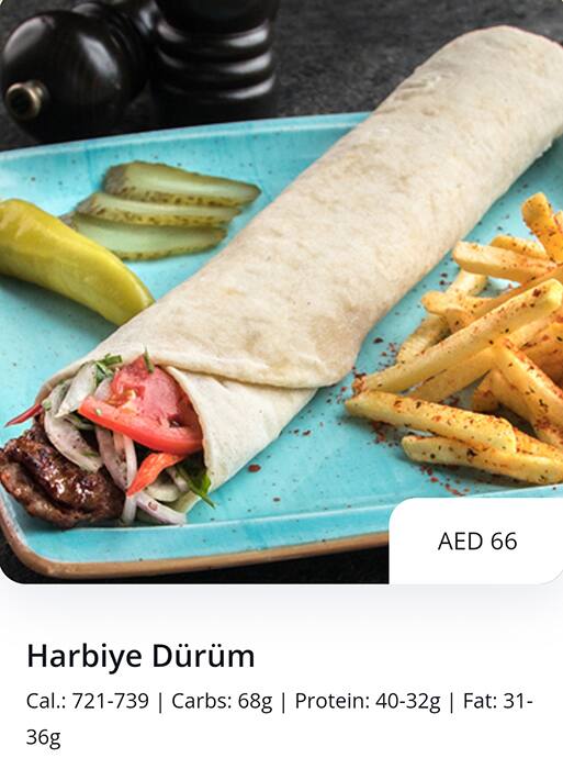 Menu at Bosporus Turkish Cuisine - Abu Dhabi Mall - مطعم بوسبورس أبوظبي ...