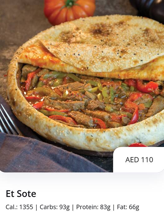 Menu at Bosporus Turkish Cuisine - Abu Dhabi Mall - مطعم بوسبورس أبوظبي ...