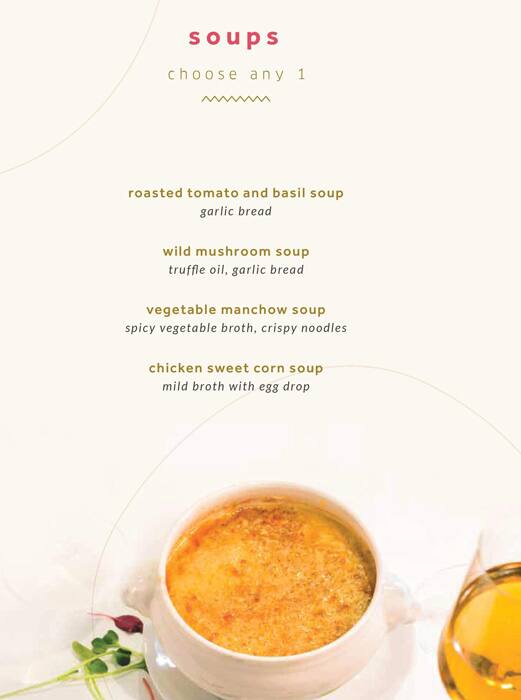 Menu at PONDICHÉRY CAFÉ - ALL-DAY DINING, Mumbai, Sofitel Mumbai Bkc
