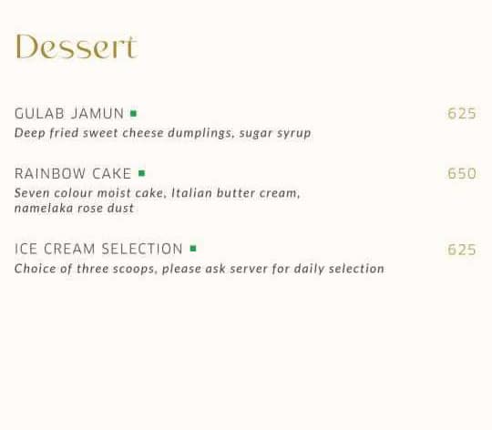 Menu at PONDICHÉRY CAFÉ - ALL-DAY DINING, Mumbai, Sofitel Mumbai Bkc