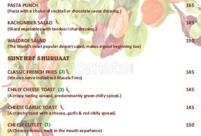 Menu at Mathsya Bangalore, Bengaluru, 48