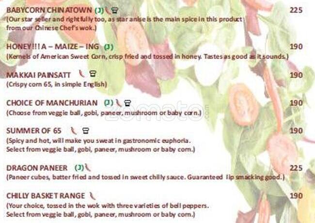 Menu at Mathsya Bangalore, Bengaluru, 48