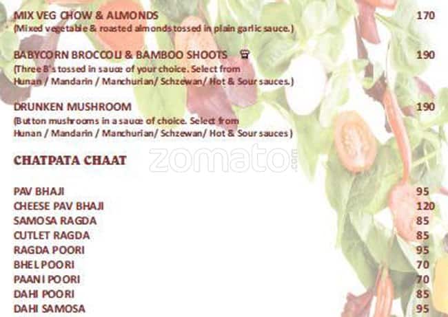 Menu at Mathsya Bangalore, Bengaluru, 48