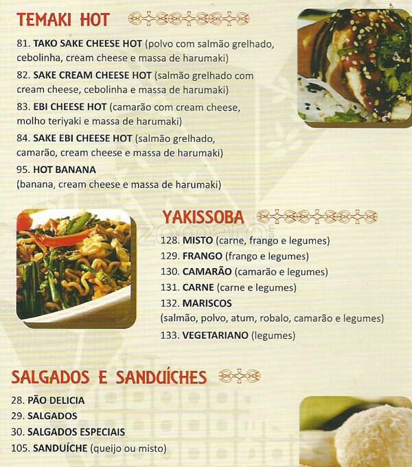 Menu em Speed Gourmet Temaki café, Salvador, Av. Oceanica 2483