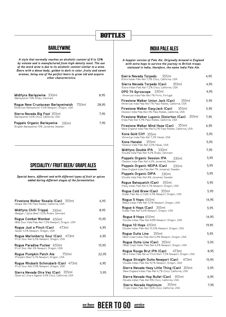 Menu em Ground Burger restaurante, Lisboa, R/C 148A