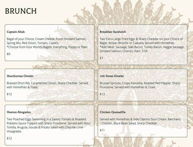 Hawthornes Menu, Menu for Hawthornes, Bella Vista, Philadelphia ...