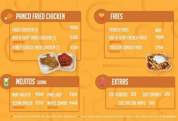 Menu of Chicken Only Chicken, Selaiyur, Chennai