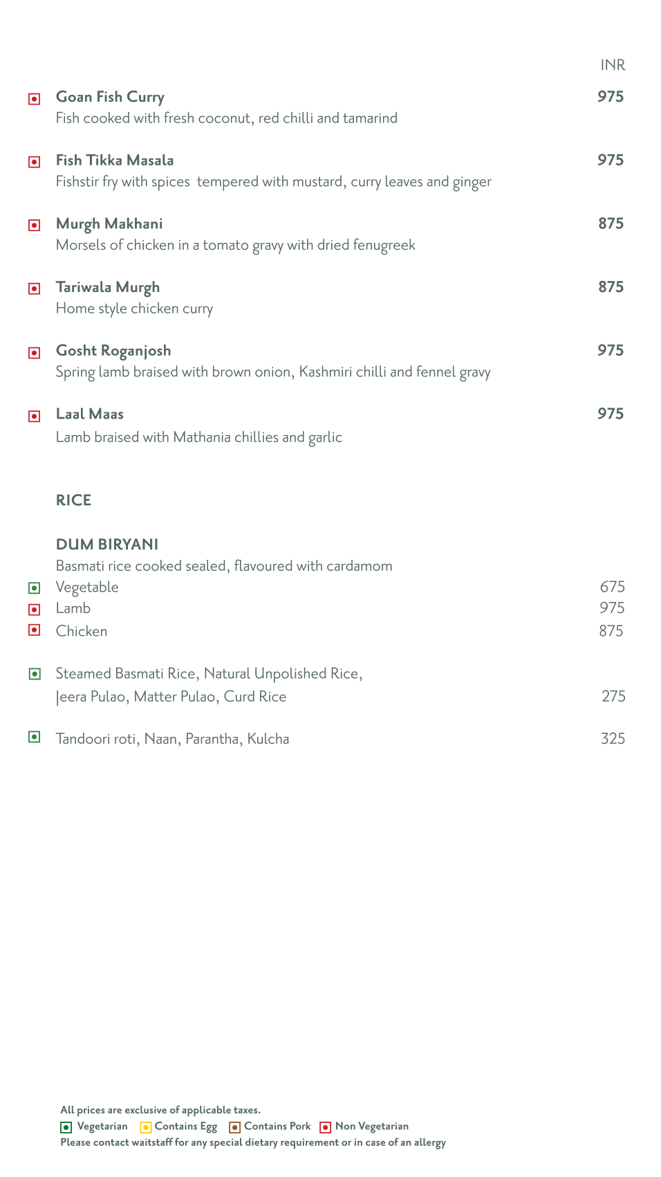 Menu at Latest Recipe, Gurugram, Mehrauli-Gurgaon Rd