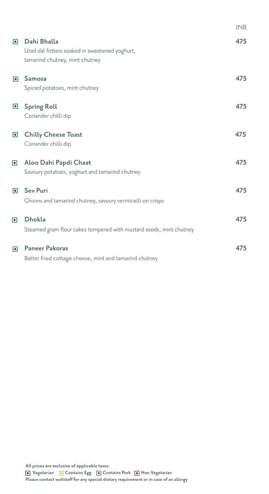 Menu at Latest Recipe, Gurugram, Mehrauli-Gurgaon Rd