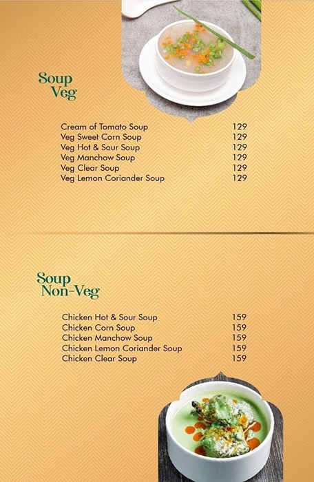 Menu of Pista House, Kondapur, Hyderabad