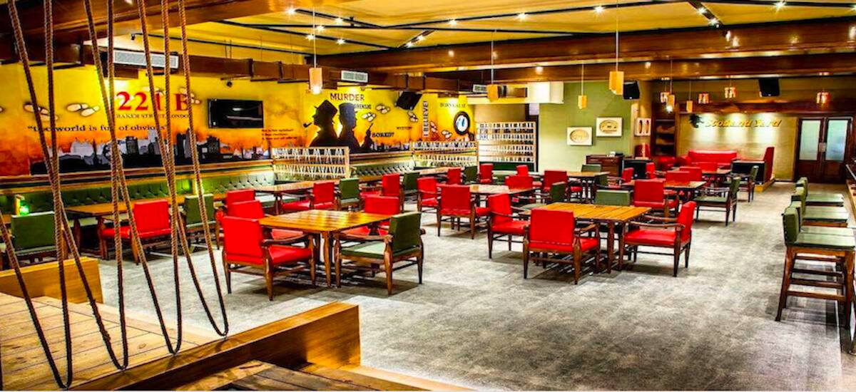 Menu of Scotland Yard, VIP Road, Zirakpur